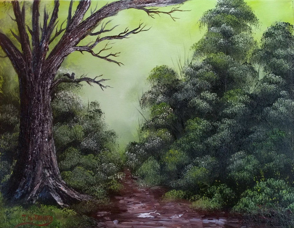 Forest Edge - Painting Bug Studio