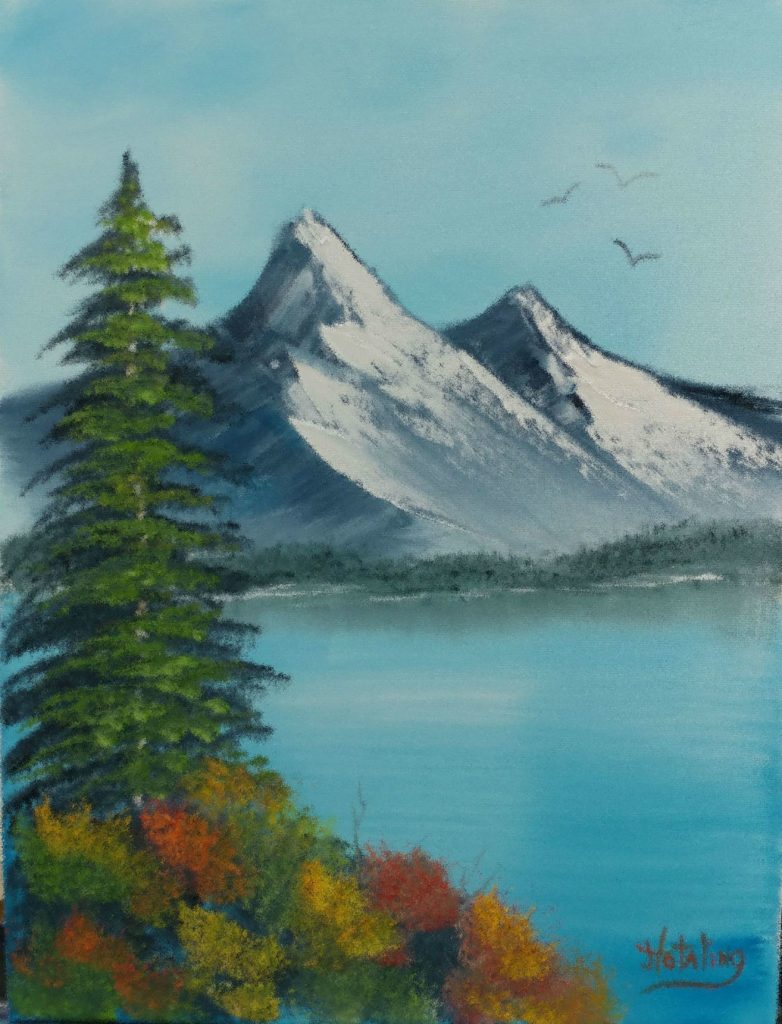 Make-it-Take-it Tuesday "Easy Landscape" - Painting Bug Studio