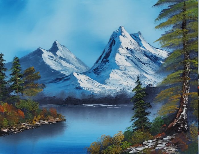 Graceful Mountains Painting Bug Studio